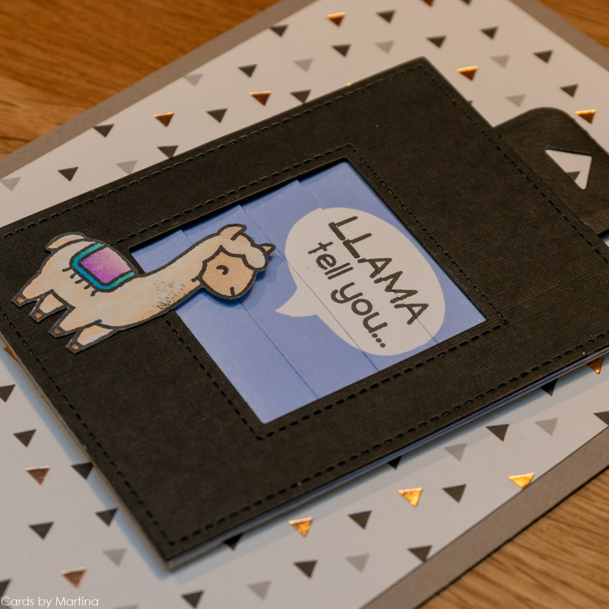 Llama tell you… – Cards by Martina